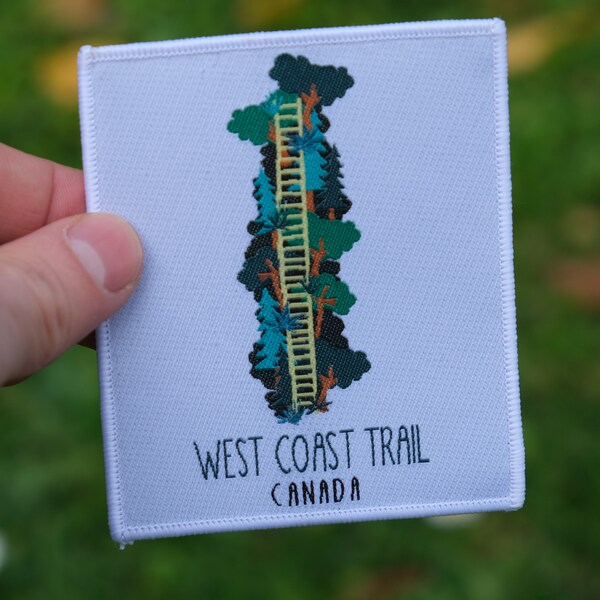 West Coast Trail Patch - Etsy