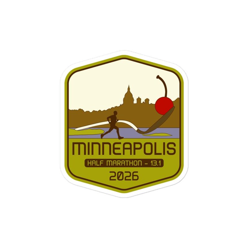 Minneapolis Half Marathon Stickers – 2026 - Etsy