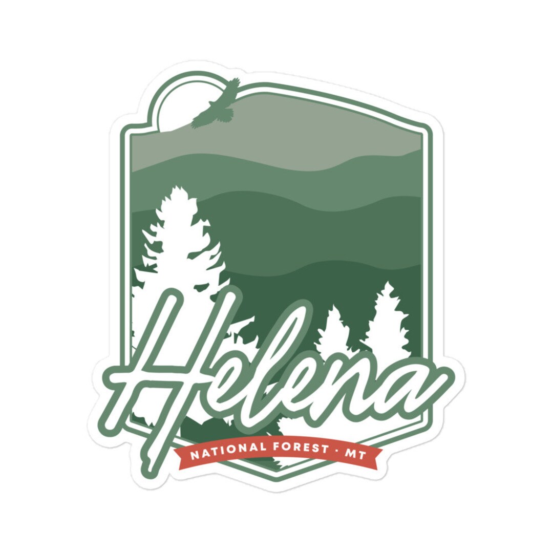 Helena National Forest Stickers – Montana - Etsy