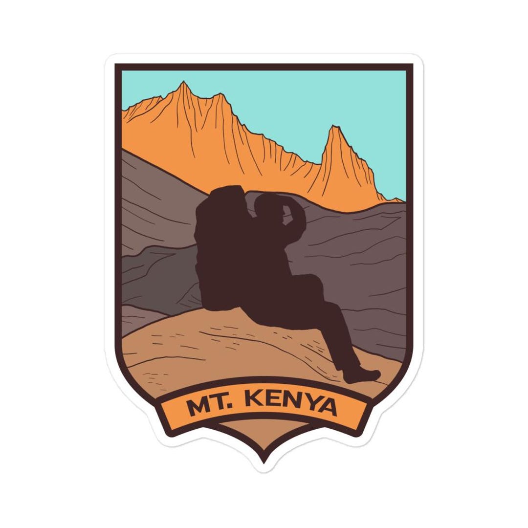 Mt. Kenya Stickers - Etsy