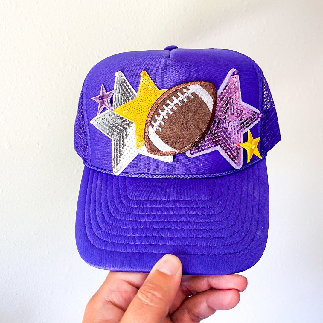 Custom Football Trucker Hat - Etsy