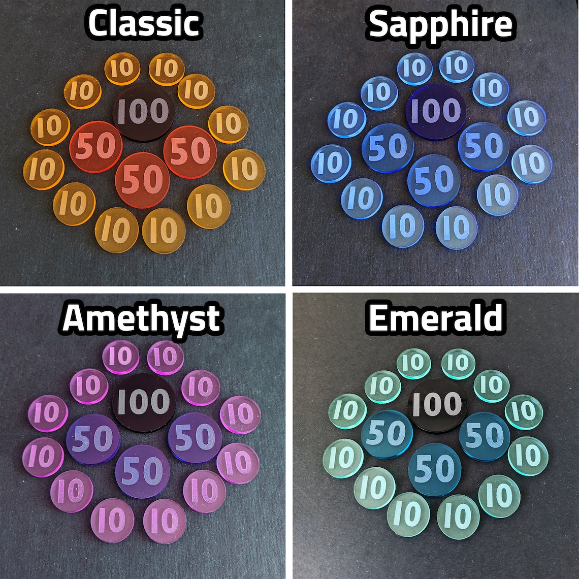 Damage Counters WITH BOX Pokemon TCG Damage Markers | Etsy