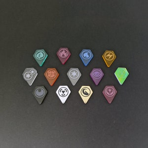 Energy Attached Marker - Pokémon Trading Card Game (TCG) - Transparent ...