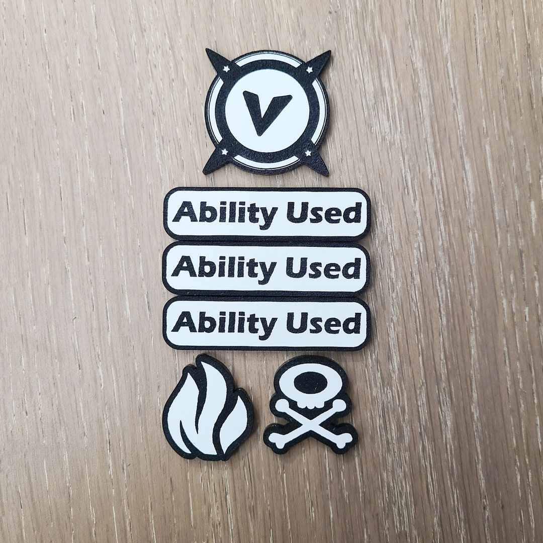 Pokémon TCG Token Set V STAR Marker, Special Condition, Ability Used ...