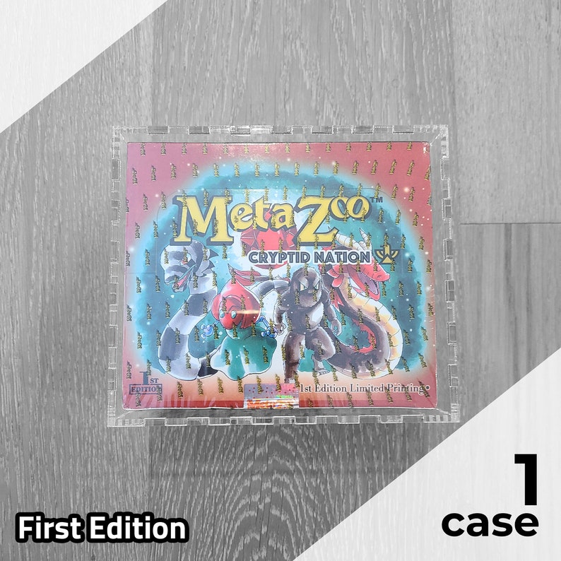 Metazoo First Edition Booster Box Display Case for Metazoo: | Etsy