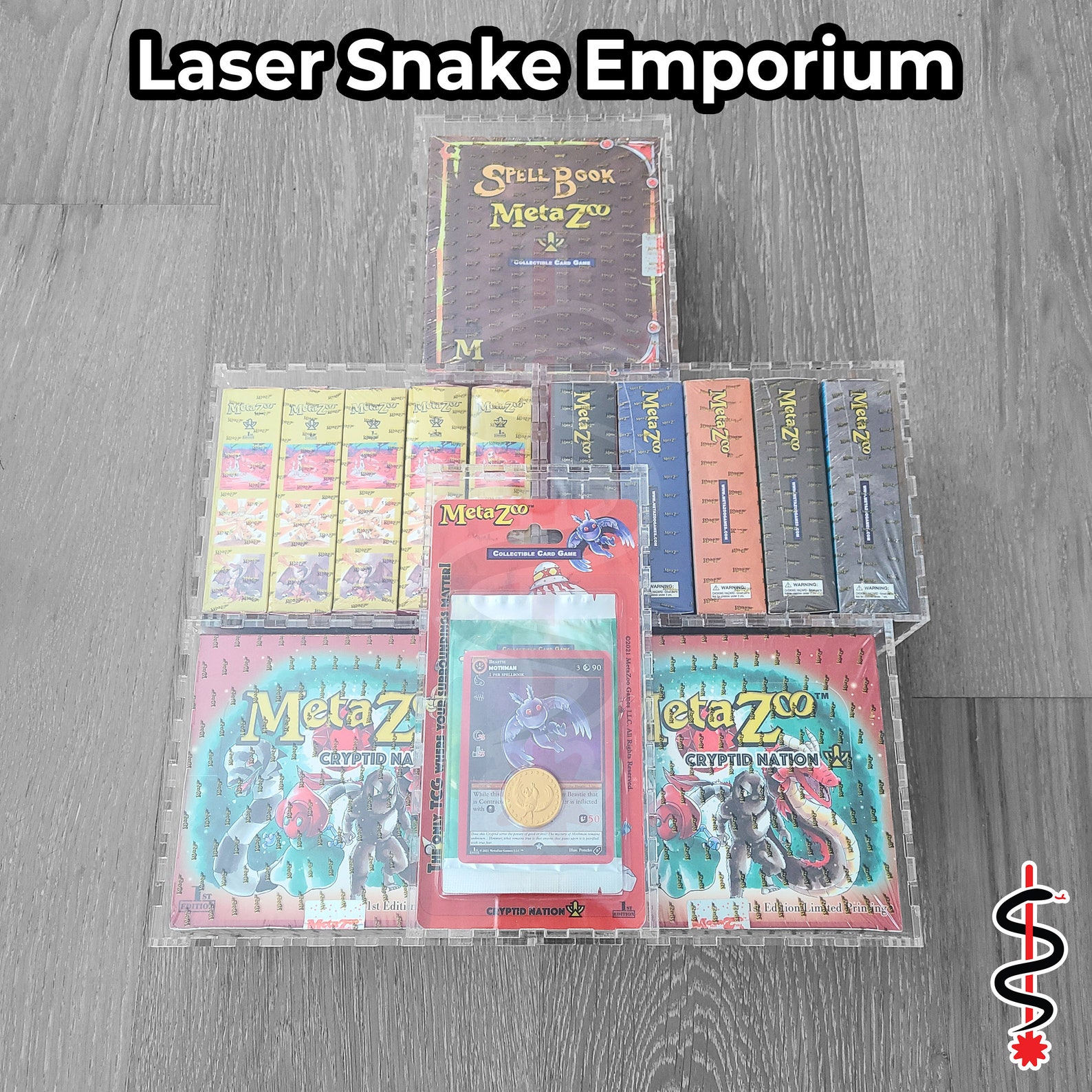 Metazoo Theme Deck or Release Deck Display Case Fits Cryptid - Etsy