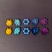 Keyforge Token Set With Box || Worlds Collide Ready || Keys, Æmber ...