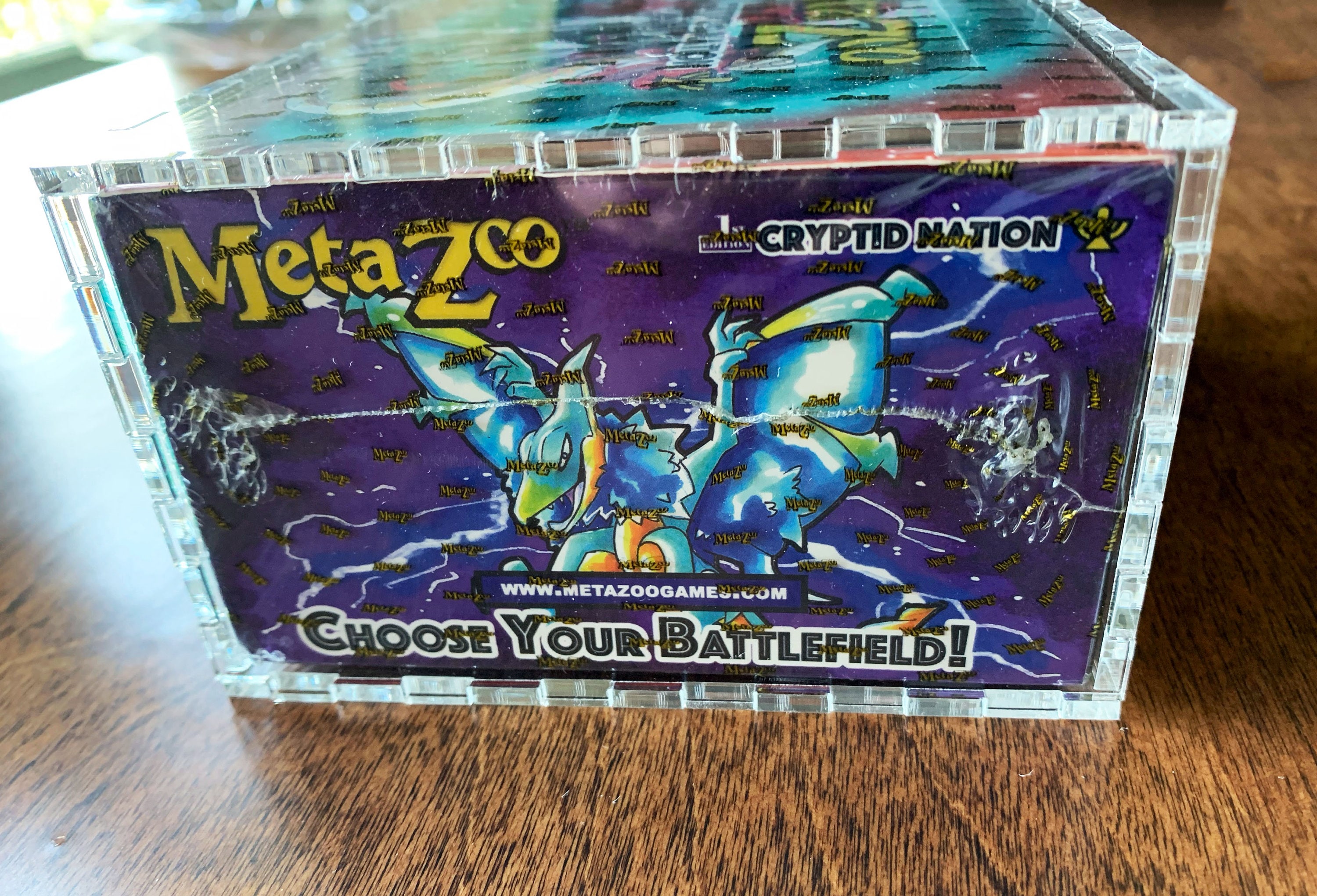 Metazoo Kickstarter Booster Box Display Case for Metazoo: - Etsy Canada