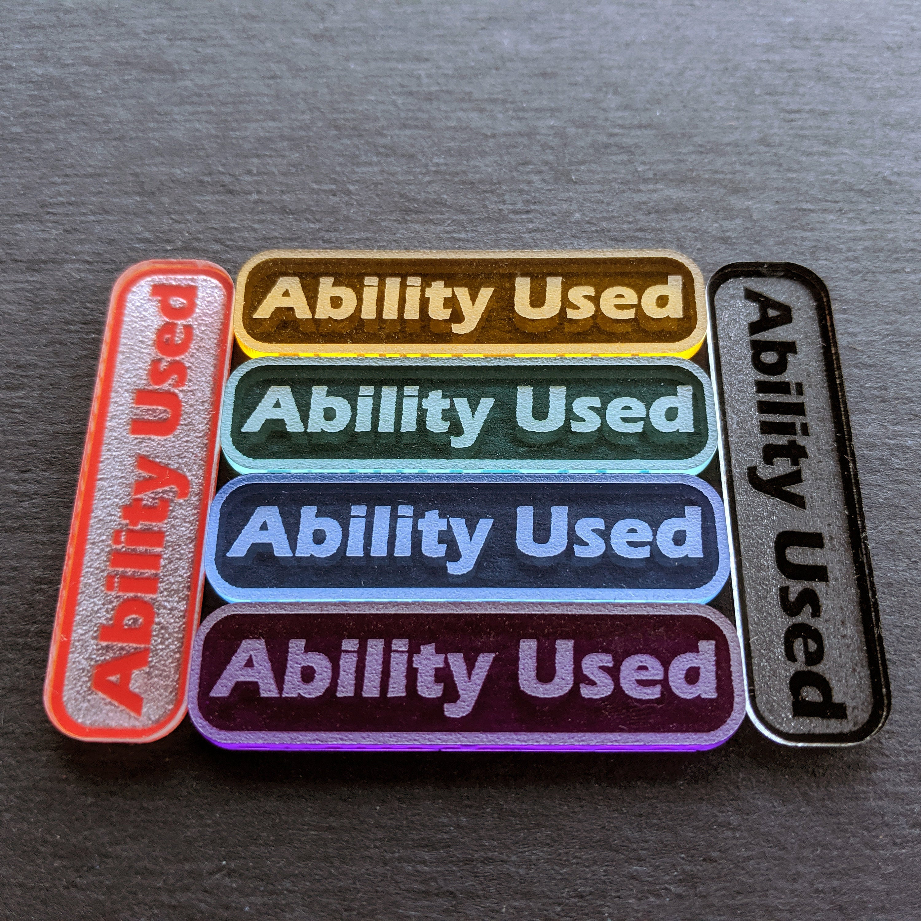 Ability Used Marker Pokémon TCG Laser cut Acrylic | Etsy