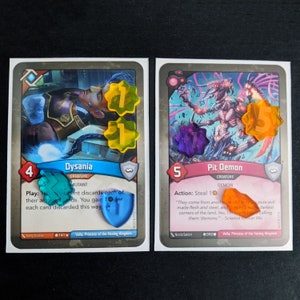 Keyforge Token Set With Box || Worlds Collide Ready || Keys, Æmber ...