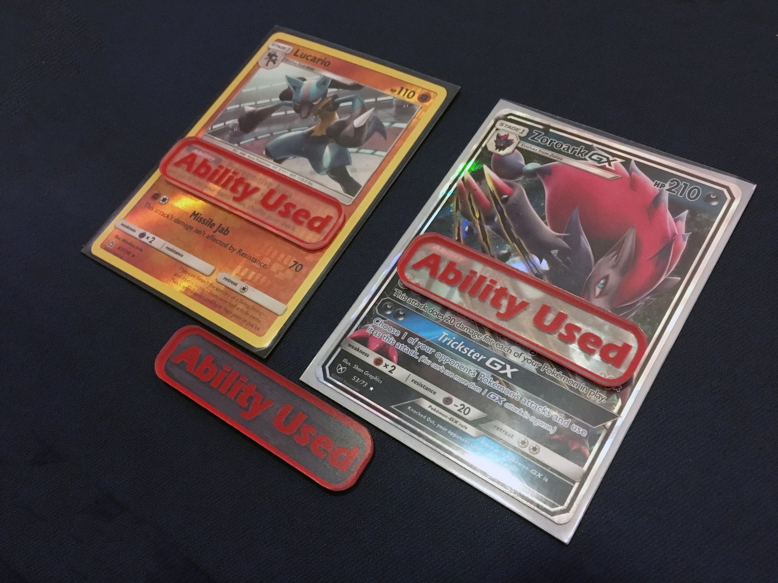 Ability Used Marker Pokémon TCG Laser Cut Acrylic - Etsy