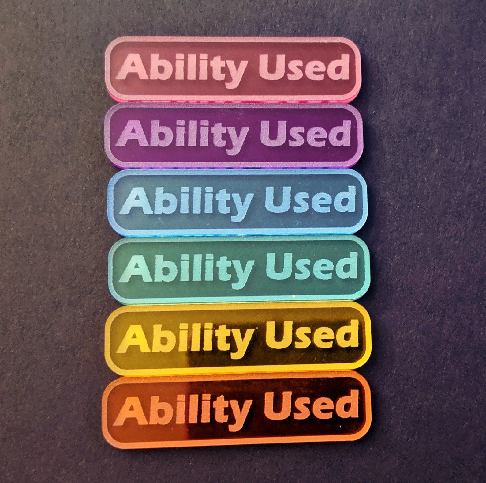 Ability Used Marker Pokémon TCG Laser Cut Acrylic - Etsy