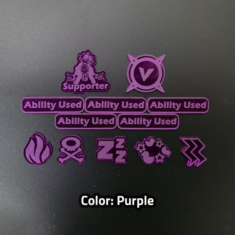 CUSTOM Trainer Supporter Token - Single Supporter - Pokémon TCG Set: V ...