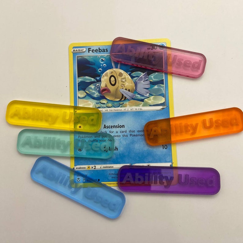 Rainbow Pride - Ability Used Marker - Pokémon TCG - Laser Cut Acrylic ...