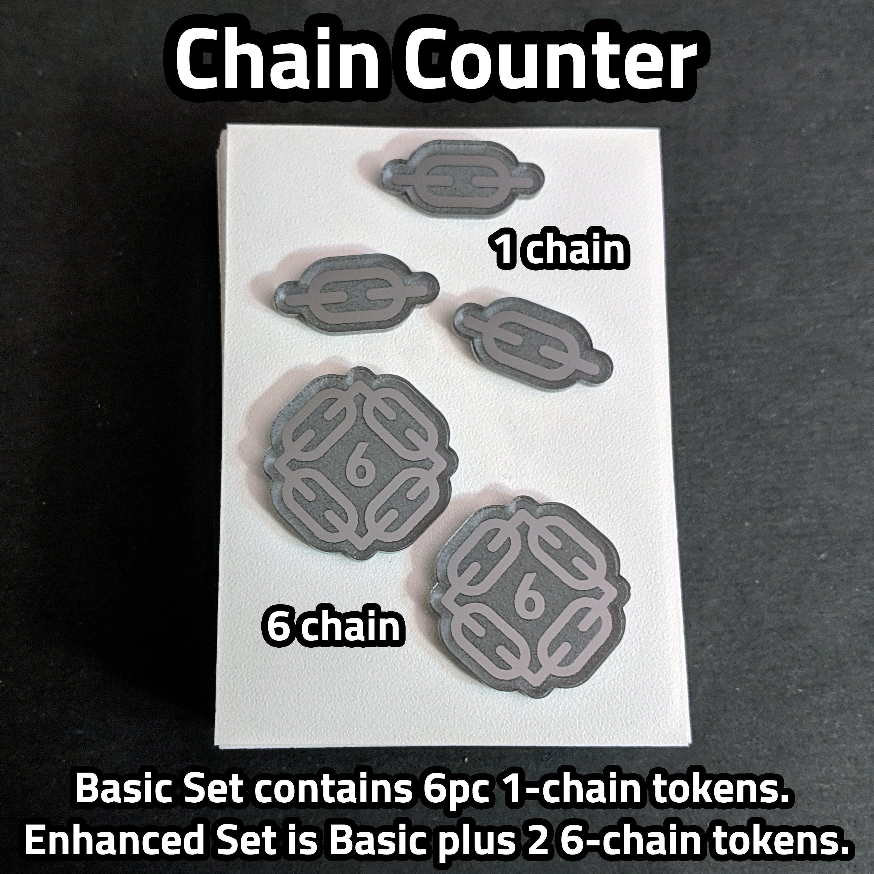 Keyforge Token Set With Box || Worlds Collide Ready || Keys, Æmber ...