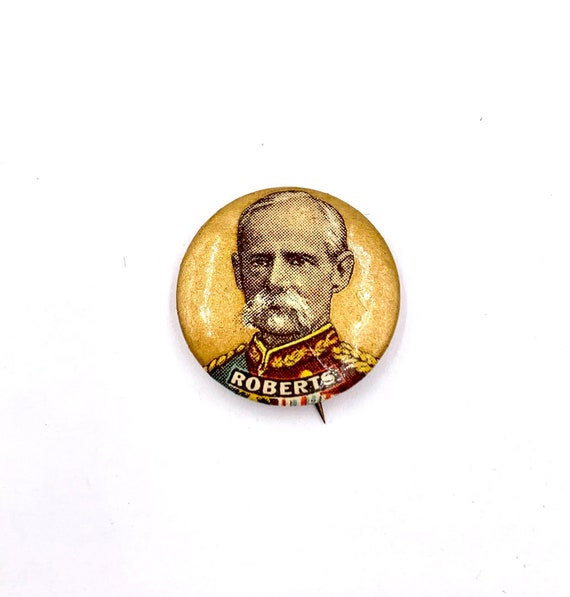 Antique LORD ROBERTS PIN Military Collectable Field M… - Gem