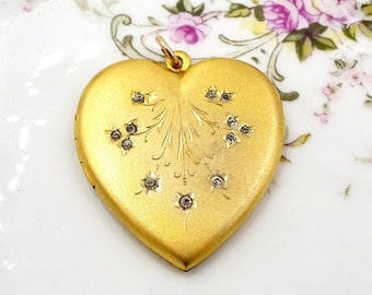 Heart Locket - Etsy