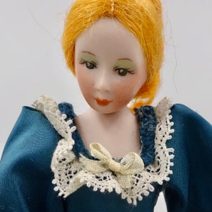 Vintage Miniature Dollhouse Doll: Little Women Inspired, 1/12 Scale ...