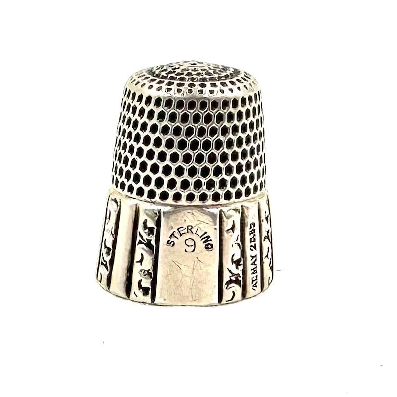 Antique Hallmarked Thimble - Etsy