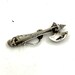 Antique SCOTTISH AGATE PIN Sterling Silver Ax Hatchet Connemara Marble ...