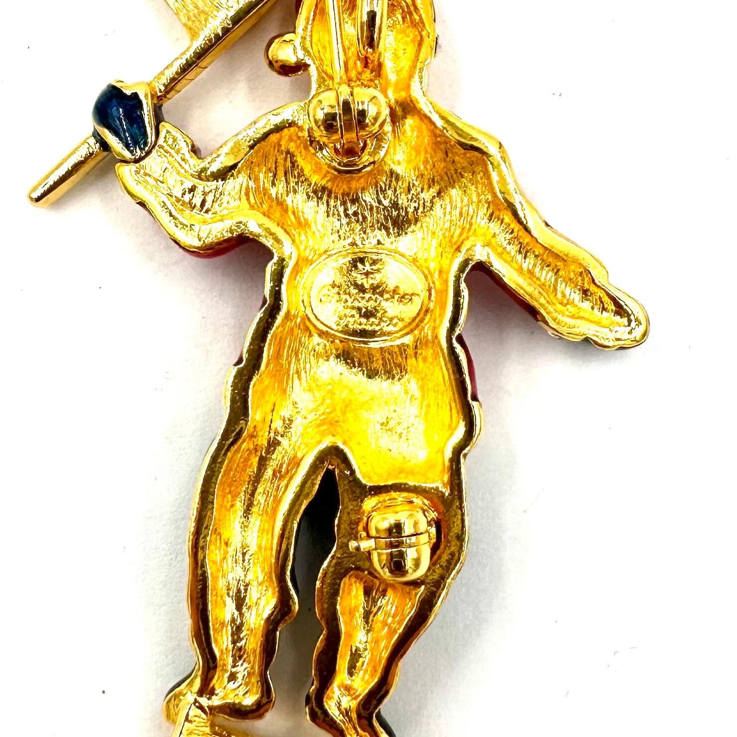 Vintage CHRISTOPHER RADKO broche pendentif USA Amérique père - Etsy France