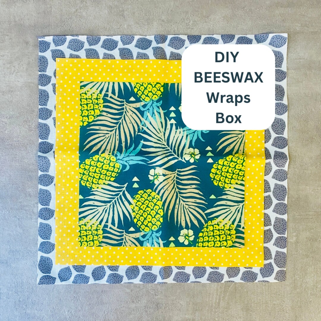 DIY Beeswax Wraps Kit Diy Box Zero-waste Box Gift Box - Etsy