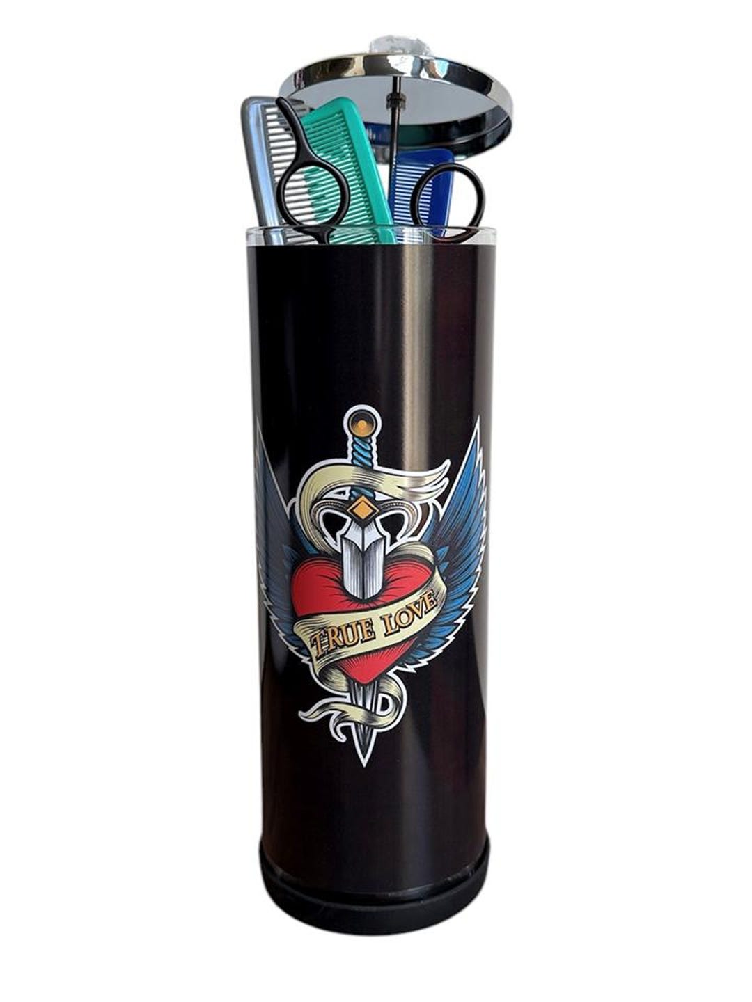 Designer Disinfectant Comb Jar Tattoo Style - Etsy