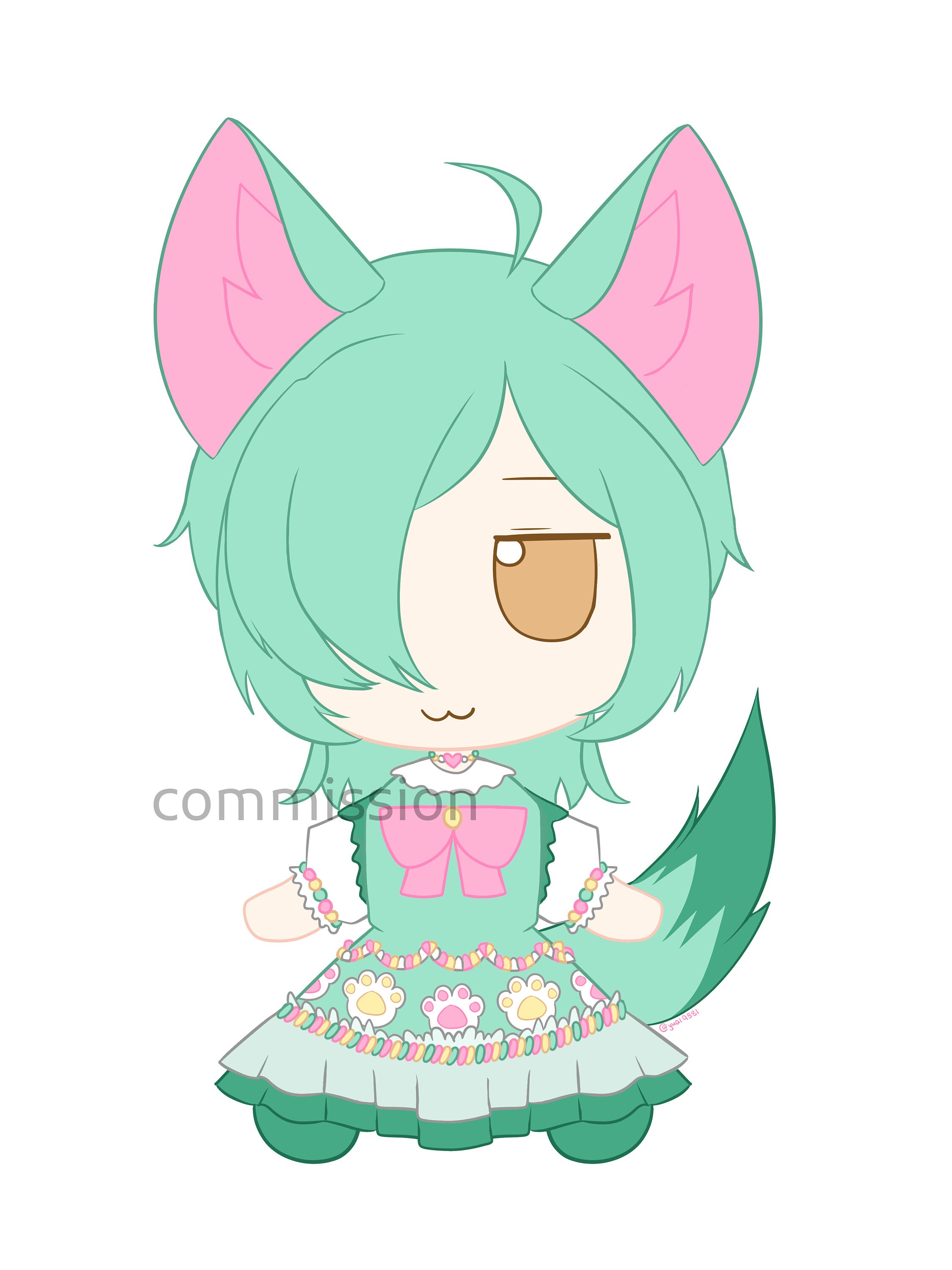 Custom Touhou Fumo Art Drawing Commissions [made to Order] - Etsy
