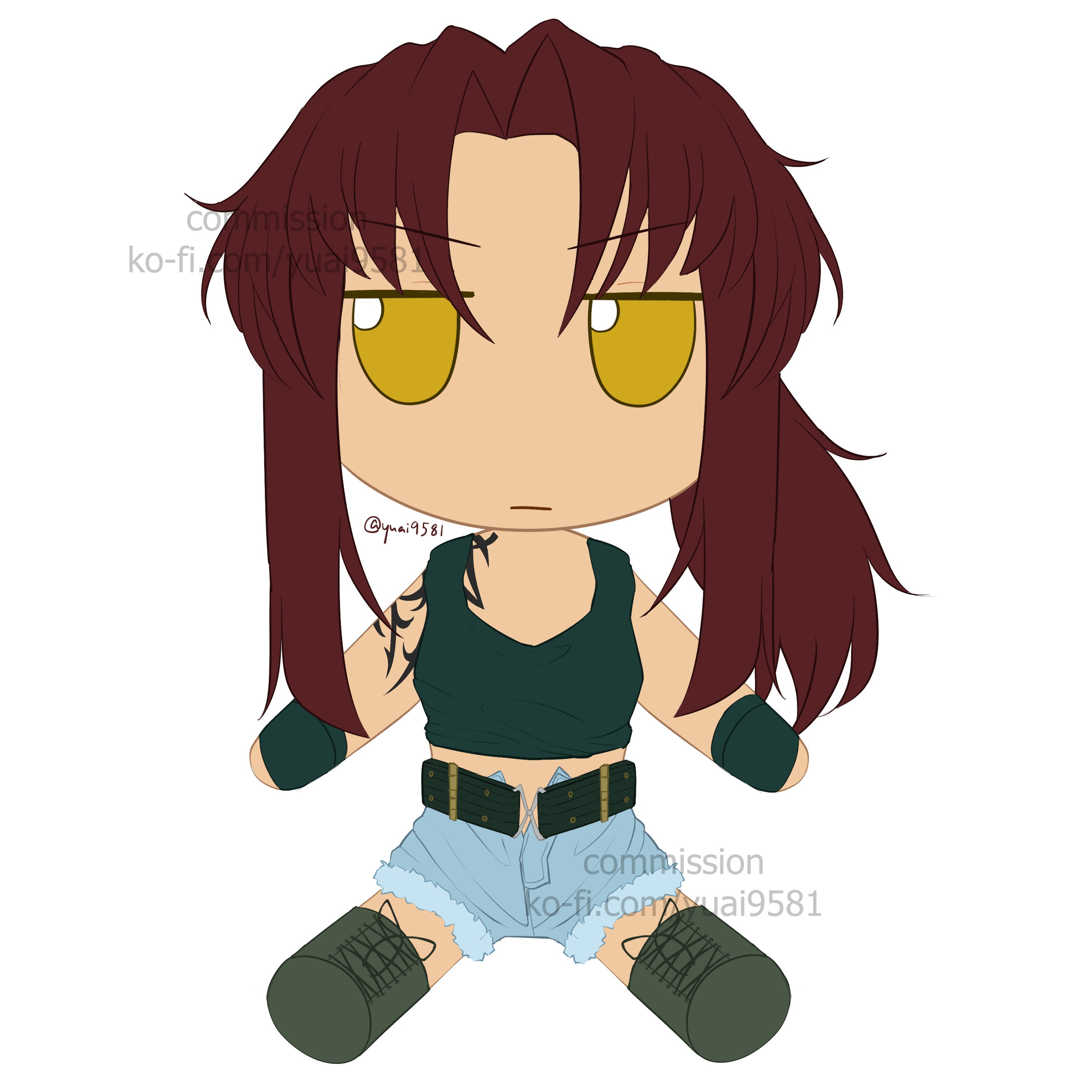 Custom Touhou Fumo Art Drawing Commissions [made to Order] - Etsy