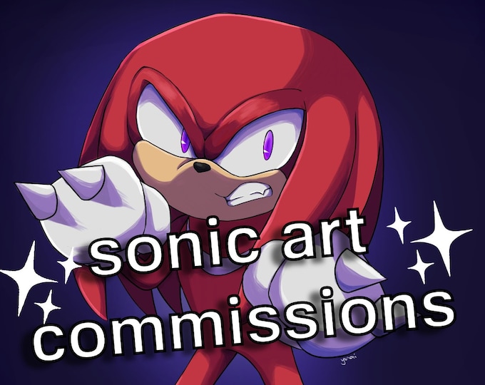 Custom Sonic Fullbody Art OC Commissions [made to Order] - Etsy