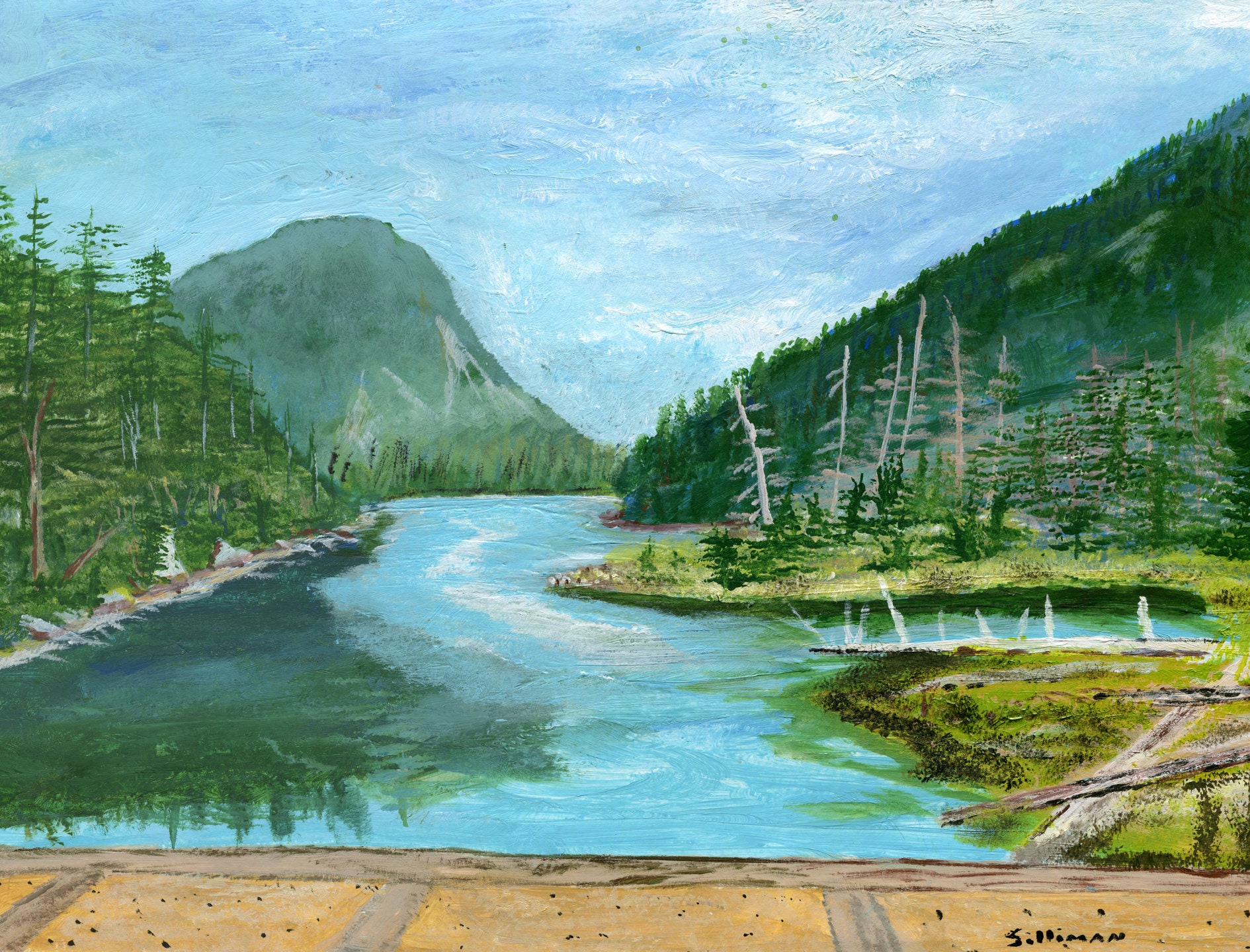 High Peaks Colden Dam series - Etsy