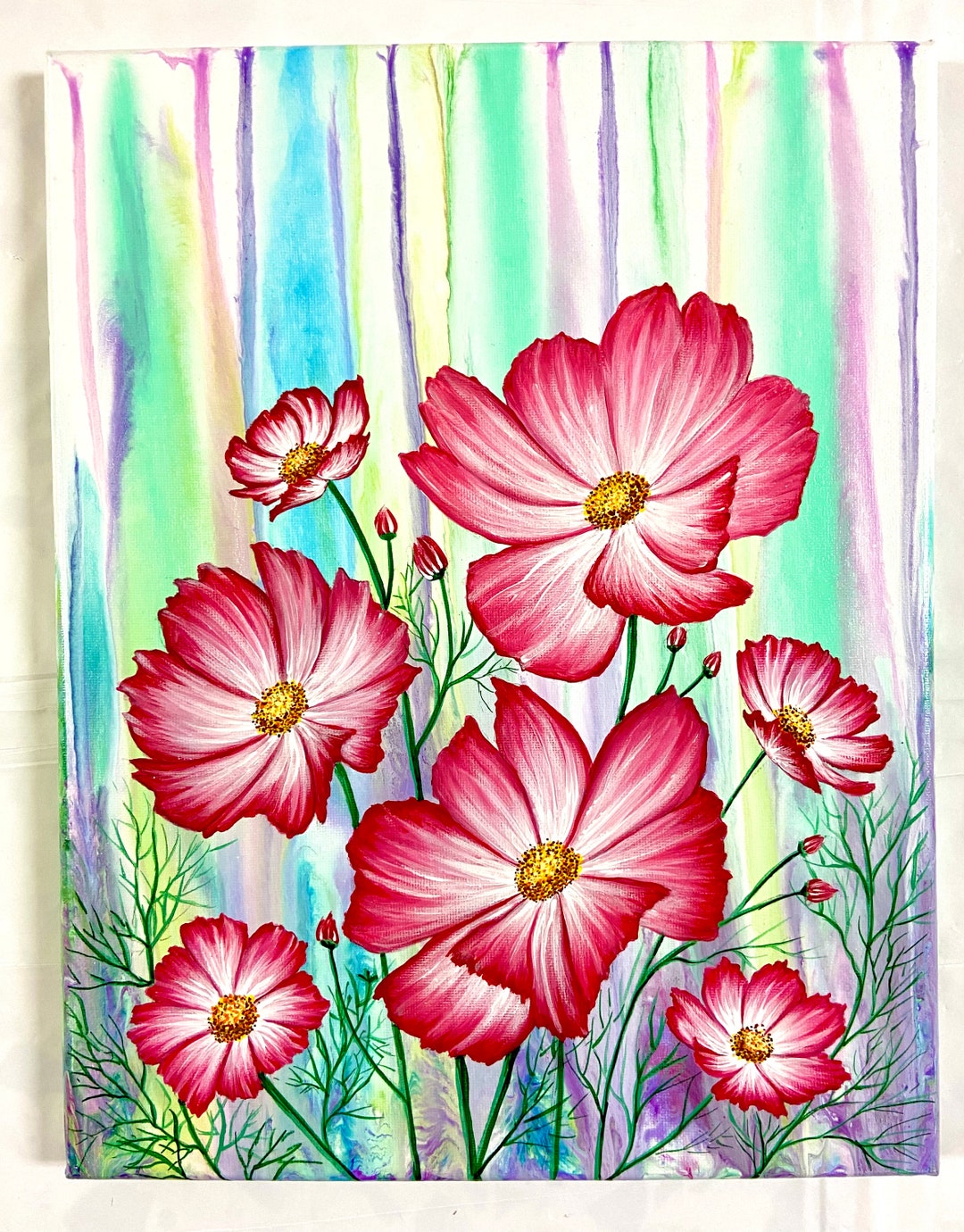 Extremely Unique Gift/elegant Organic Artwork/modern Art/original ...