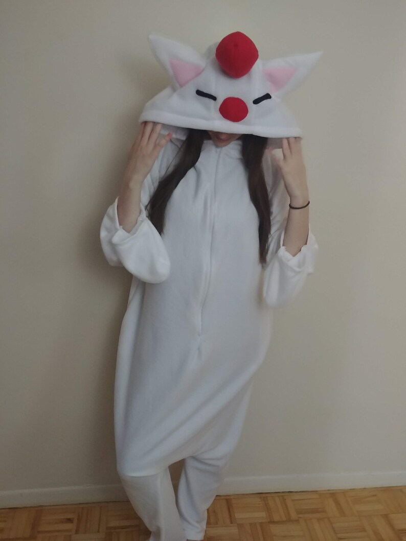 Moogle Inspired Custom Made Kigurumi / Onesie | Etsy