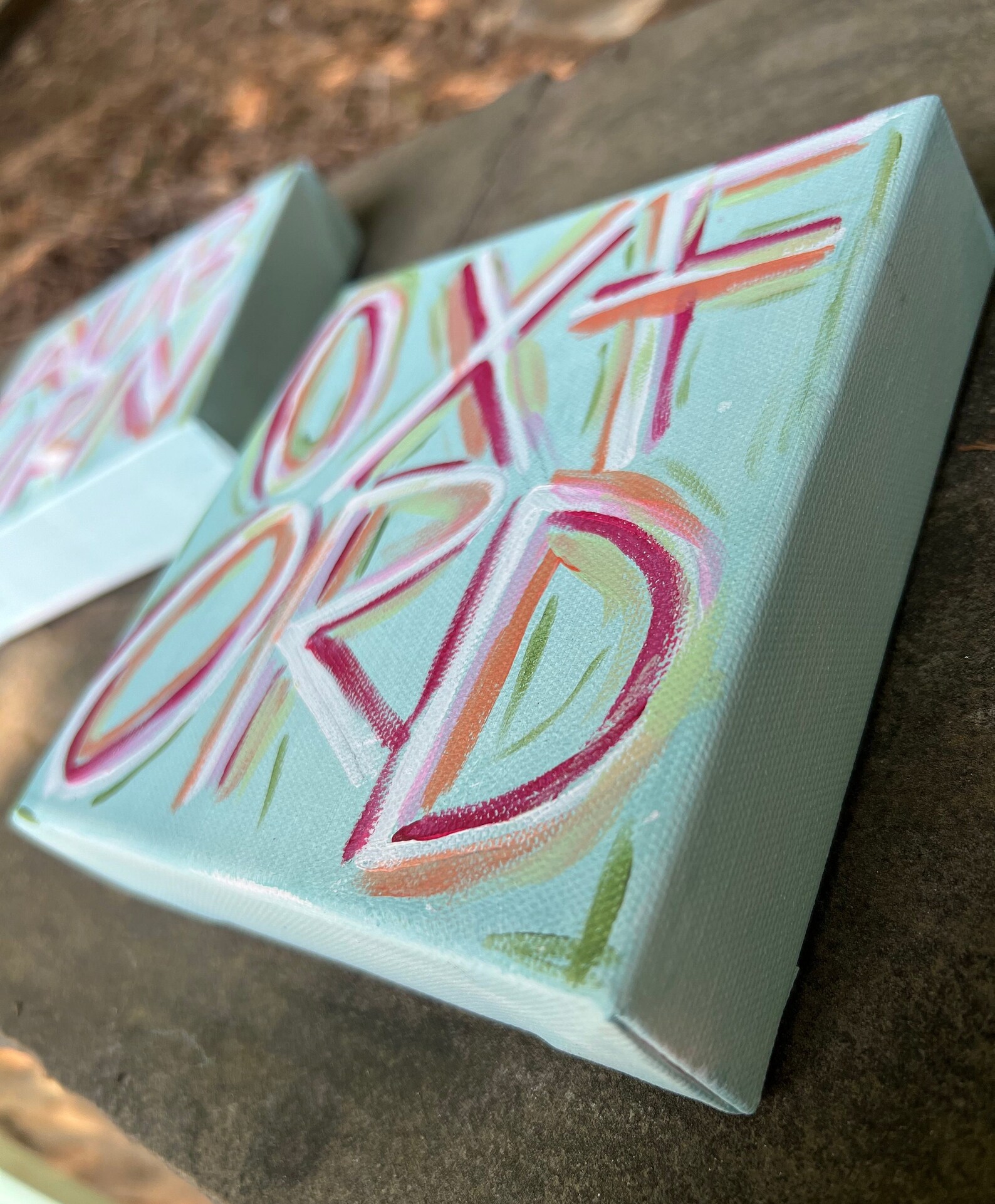 Hand Painted College Wall Art: Dorm Room Decor, Grad Gift - Etsy
