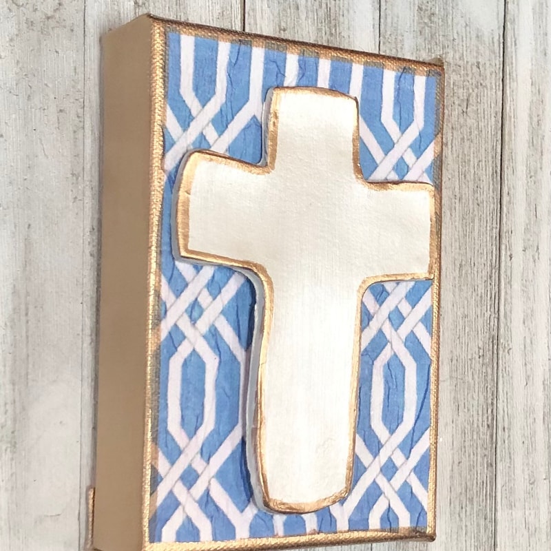 Cross Canvas - Etsy