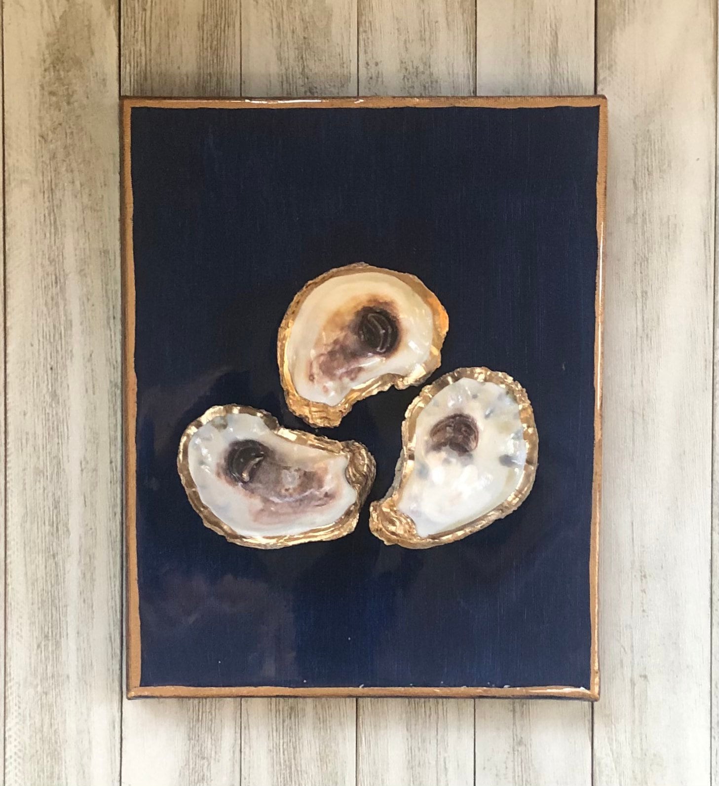 Oyster Shell Paintings