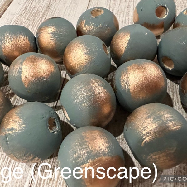 Hand Painted Beads - Etsy