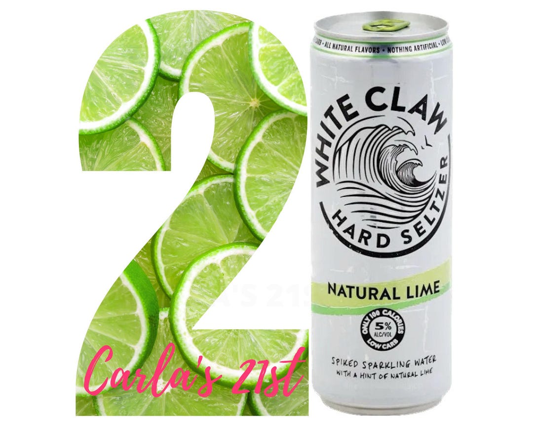 Custom 21st Birthday Sign Digital Download, Lime Seltzer 21st Party ...