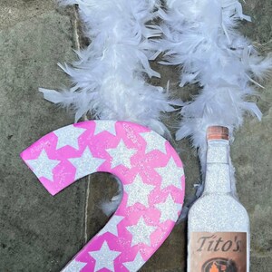 21st Birthday Sign With Pink and White Stars, DIGITAL Download ...