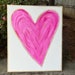 Heart Painting. Preppy Canvas Painting College Dorm Decor - Etsy
