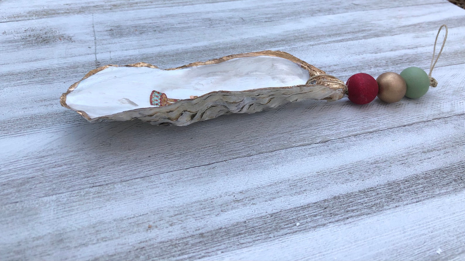 Nutcracker Oyster Shell Ornament: Christmas Nutcracker Ornament - Etsy