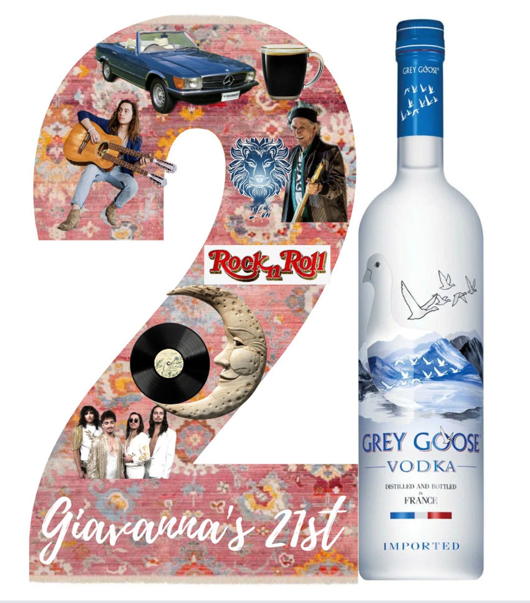 21st Birthday Sign To. Wear, Custom 21st Sign Cutout, Vodka or Rum 21st ...