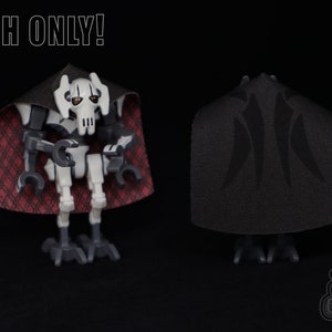 General Grievous Cloak Cape for LEGO Star Wars Minifigure Cloth Only ...