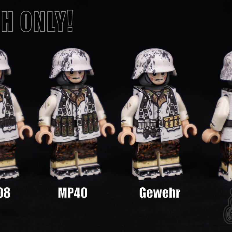 Legos minifigures ww2 - Etsy Polska