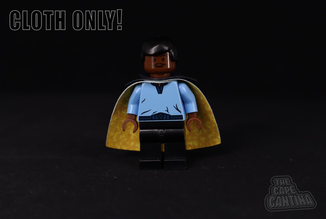 For Minifigure Star Wars Lando Calrissian Clone Wars Cloth Cape Only ...