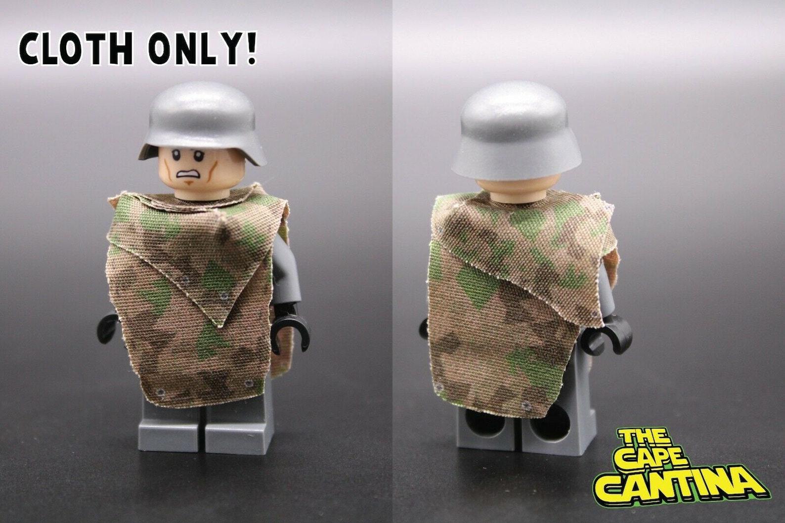 For LEGO Cloth Only World War 2 WW2 WW1 German Splinter Camo Camouflage ...