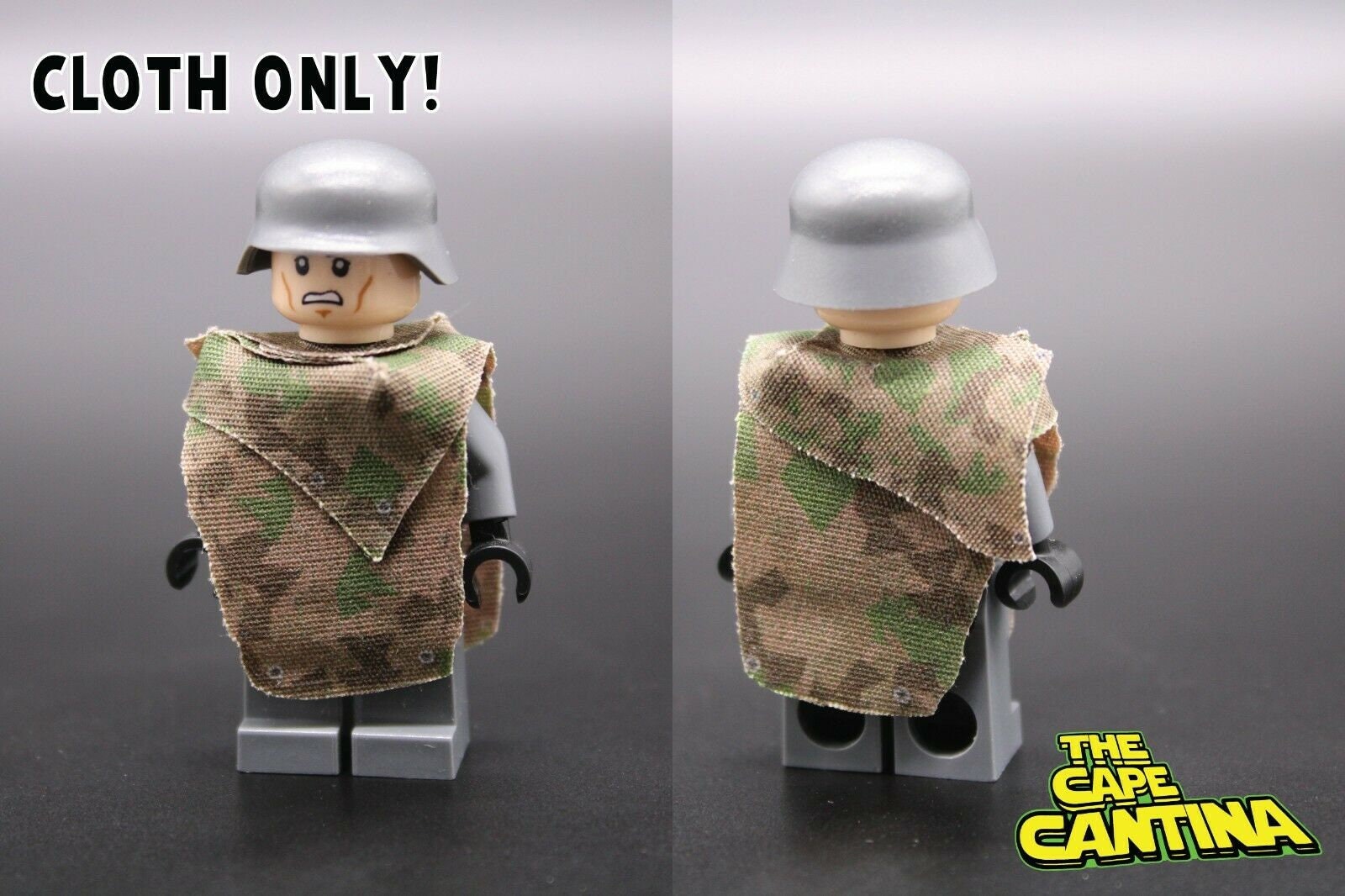 For Lego Cloth Only World War 2 Ww2 Ww1 German Splinter Camo Camouflage