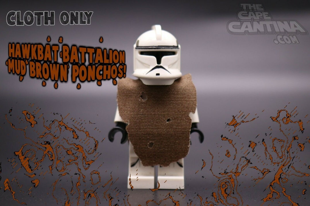 For LEGO Cloth Only Star Wars Minifigure Hawkbat Battalion Poncho Clone ...