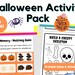 Halloween Activity Pack: Games, Crafts, Puzzles (printable) - Etsy