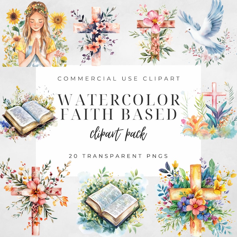 Faith Cliparts - Etsy UK